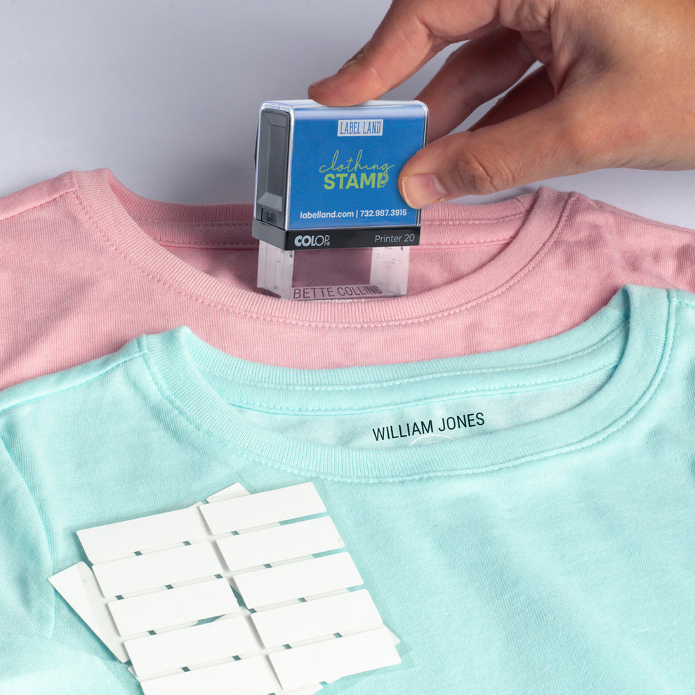 Name stamp for clothing | Laundry Safe Name Labels