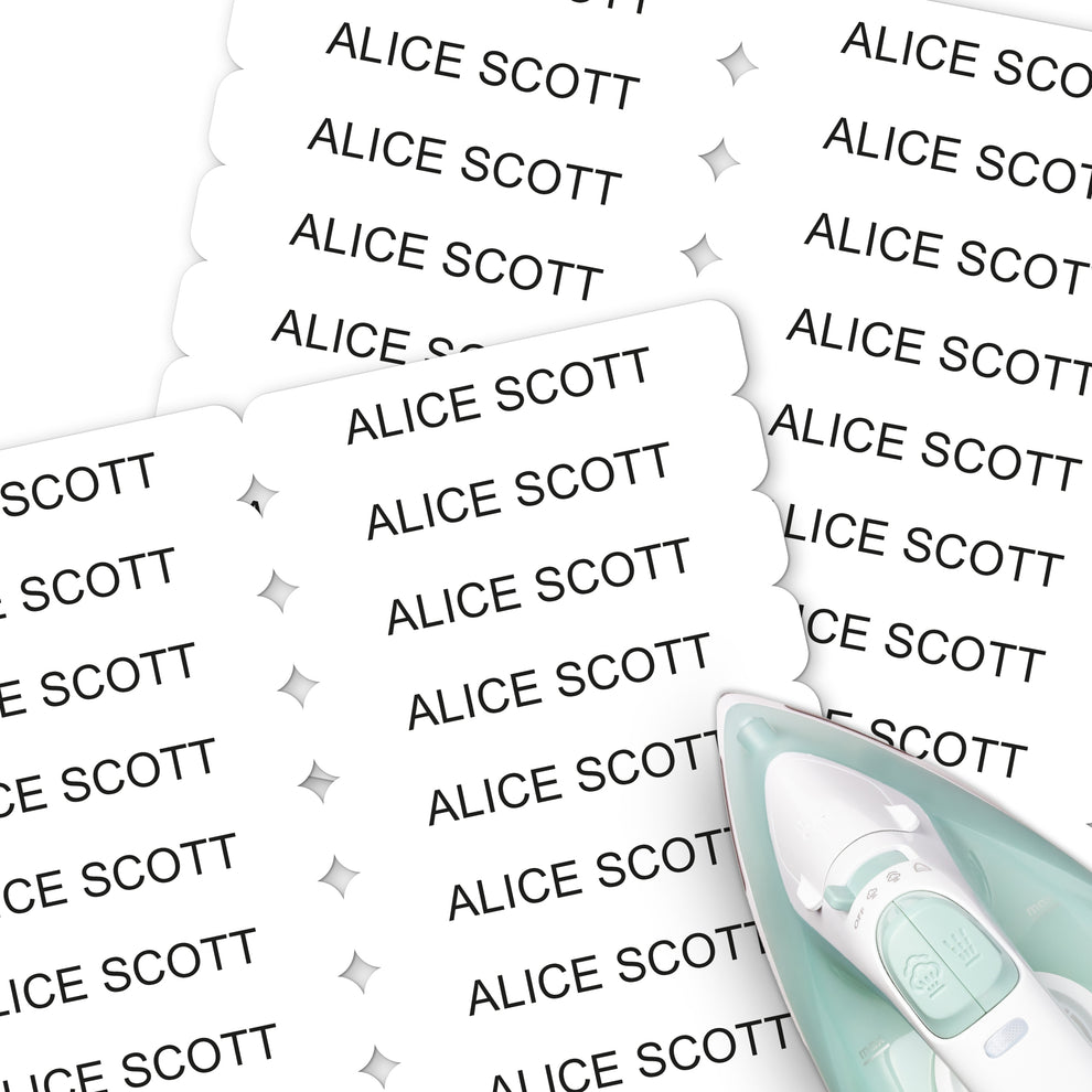 Iron-On Labels | Label Land