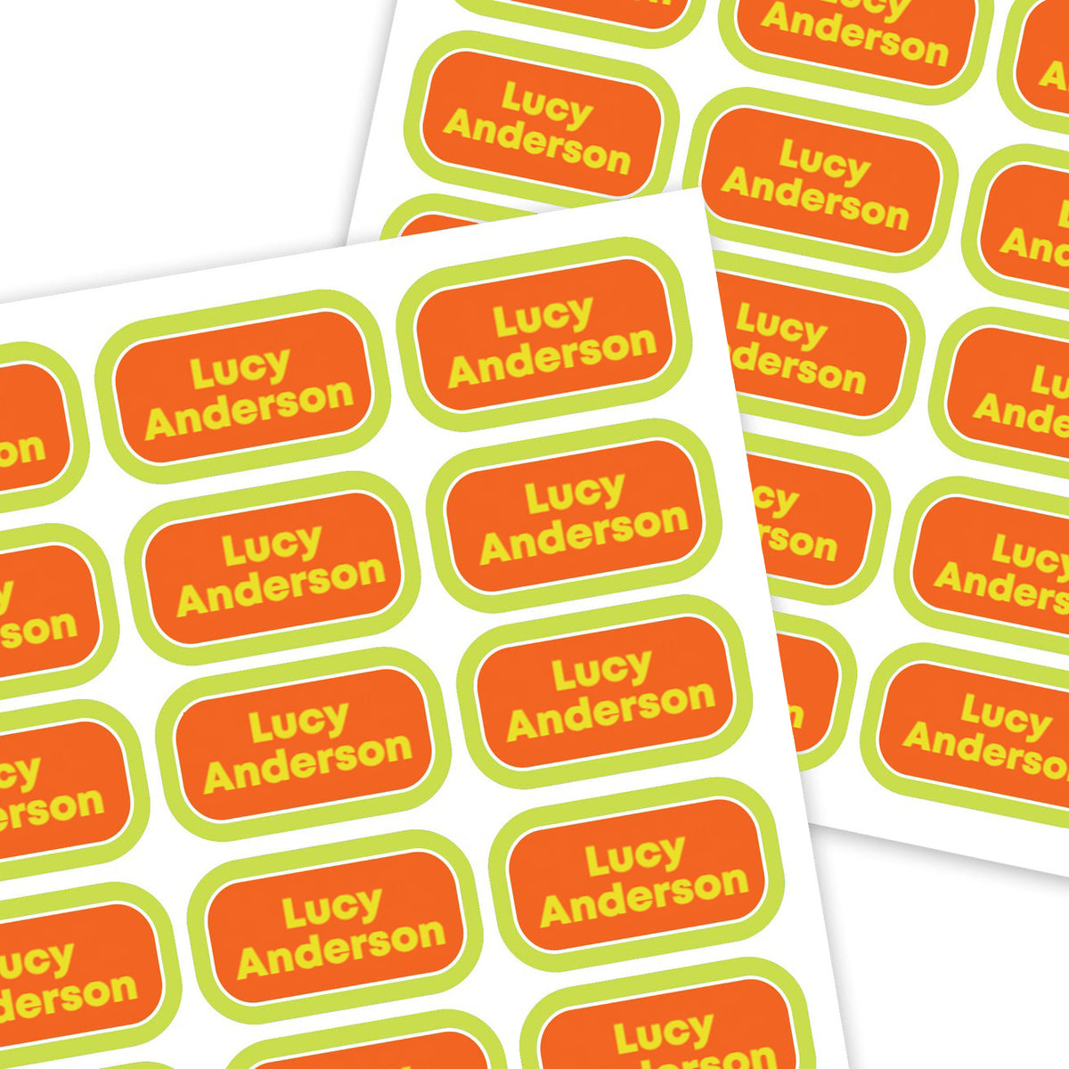 Stick N' Wear® Labels | Border | Label Land