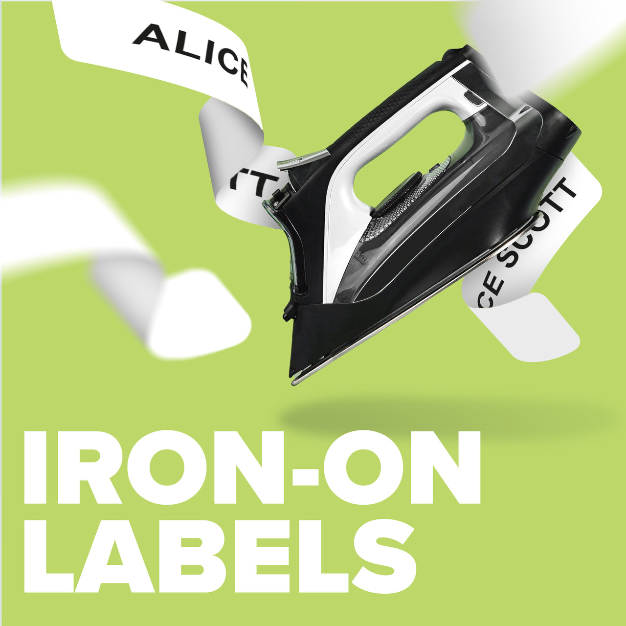 Iron On Labels, Sticker Labels ,Clothing Stamp | Label Land