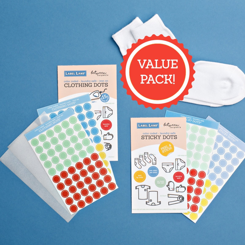 Clothing Labels | Iron-On | Stick N' Wear | Clothing Stamp – Label Land