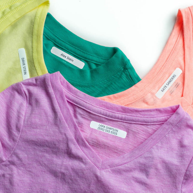 Iron On Clothing Labels | No Sew Laundry Safe Name Tags – Label Land